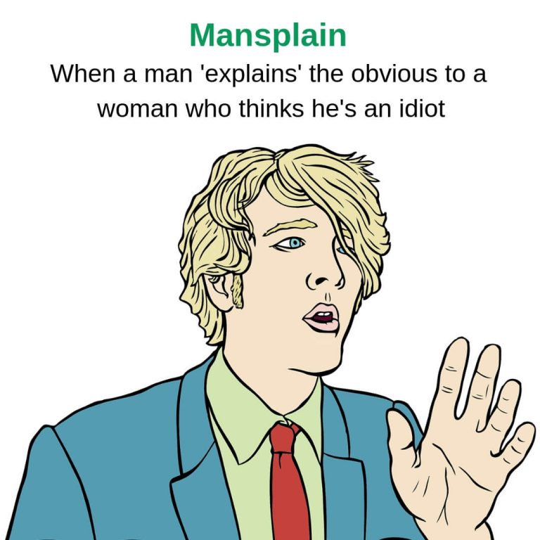 Mansplain の意味 |使い方 | ArtisanEnglish.jp | ネイティブの英語