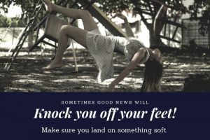 Knock you off your feet の意味 |使い方 | ArtisanEnglish.jp